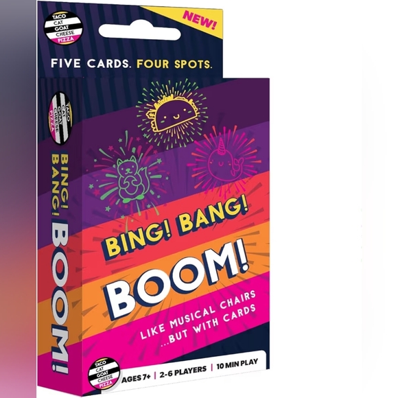 Party Supplies | Bing Bang Boom Hilariously Fun Card Game For Family ...